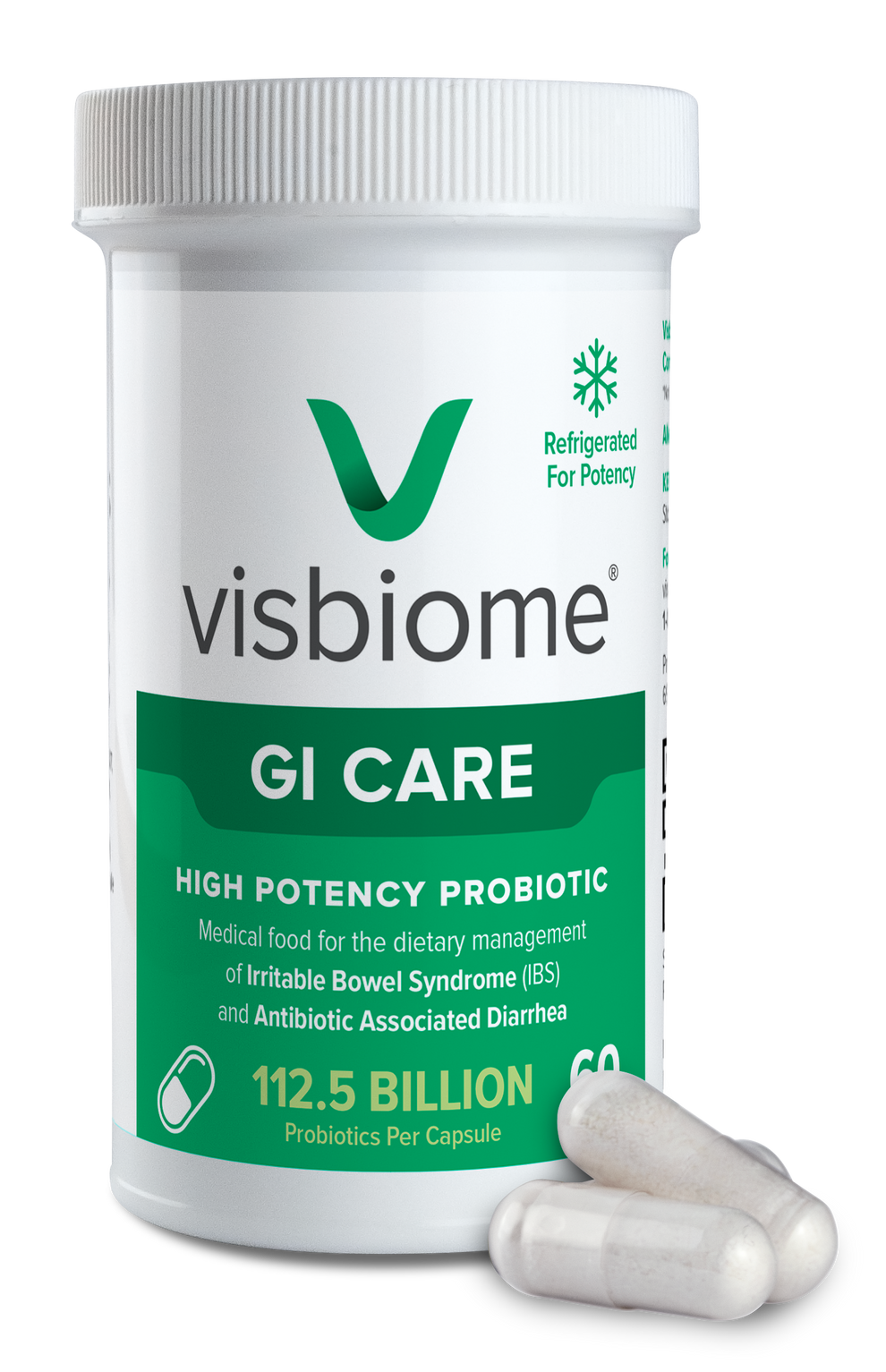 Visbiome GI Care High Potency Probiotic Capsules - 4 Pack | Visbiome®