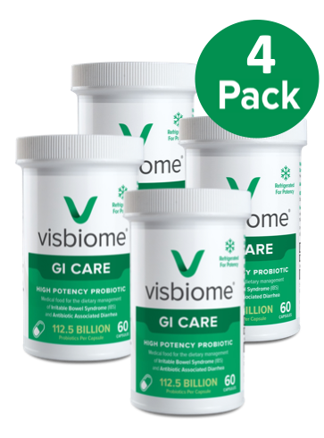 Visbiome GI Care High Potency Probiotic Capsules - 4 Pack | Visbiome®