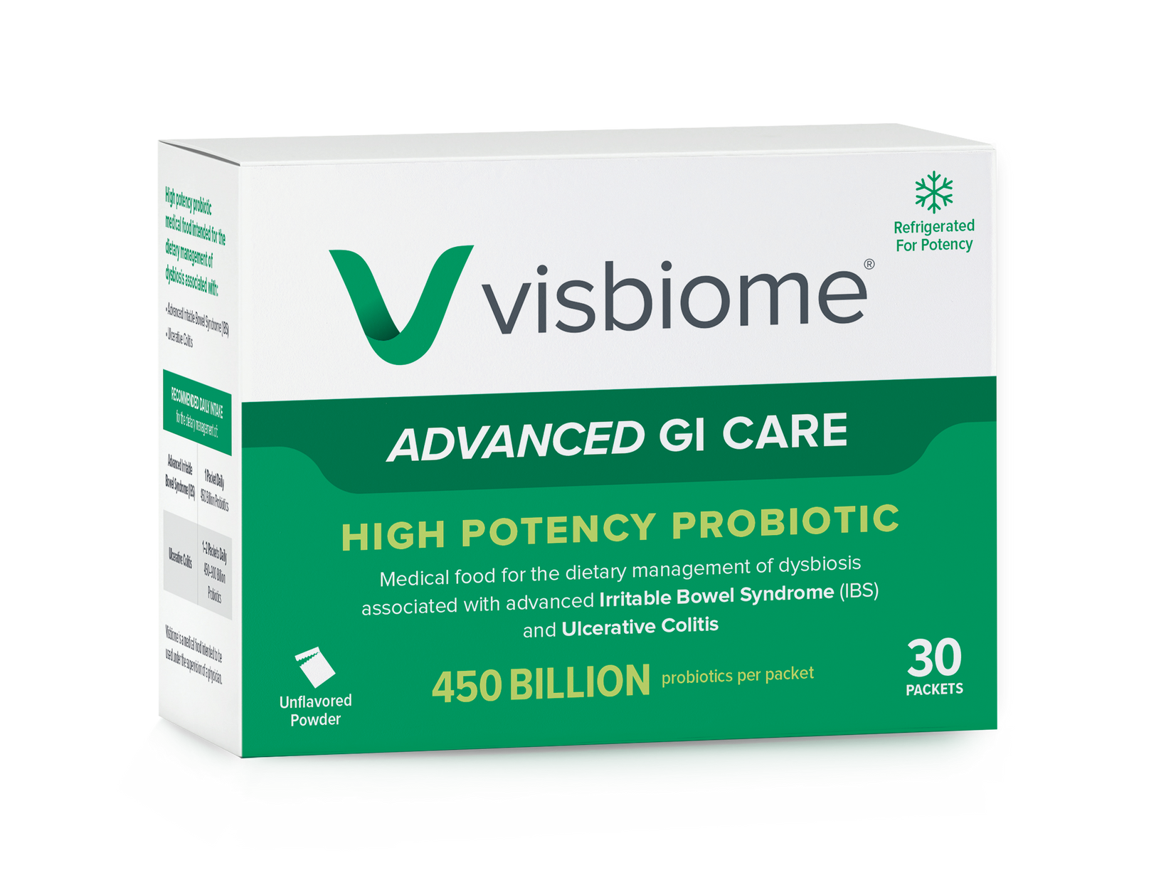 Visbiome Advanced GI Care High Potency Probiotic Powder | Visbiome®