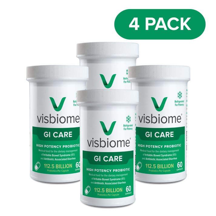 Visbiome GI Care High Potency Probiotic Capsules - 4 Pack | Visbiome®